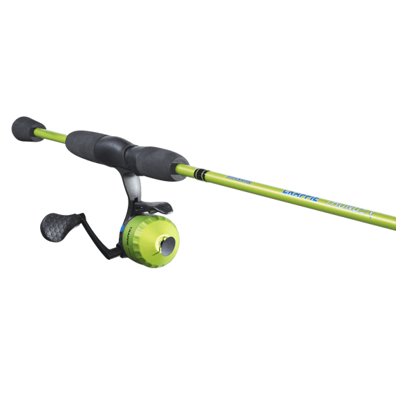 Lew's Crappie Thunder Underspin Reel and Fishing Rod Combo, 4-Foot 6 ...