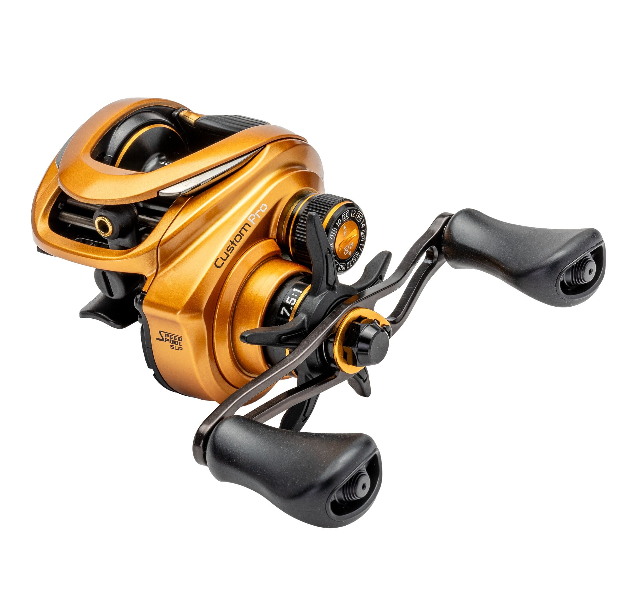 Lew’s Custom Pro Baitcast Fishing Reel, 10+1 Bearings, 7.5:1 Gear Ratio ...