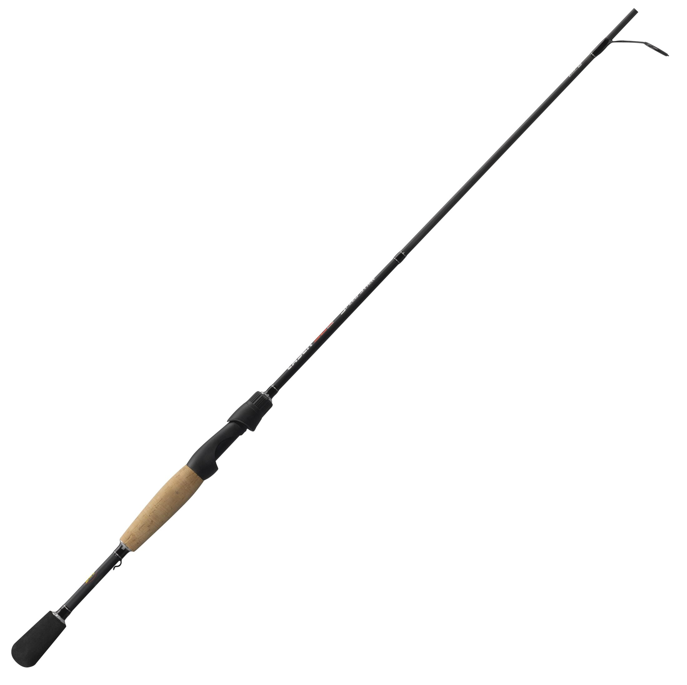 Lew's Laser SG1 Spinning Fishing Rod, 6-Foot 8-Inch 2-Piece Rod, Medium ...