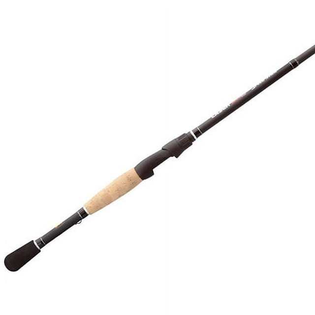 Lew's Laser SG1 Spinning Fishing Rod, 7-Foot 1-Piece Rod, Black ...