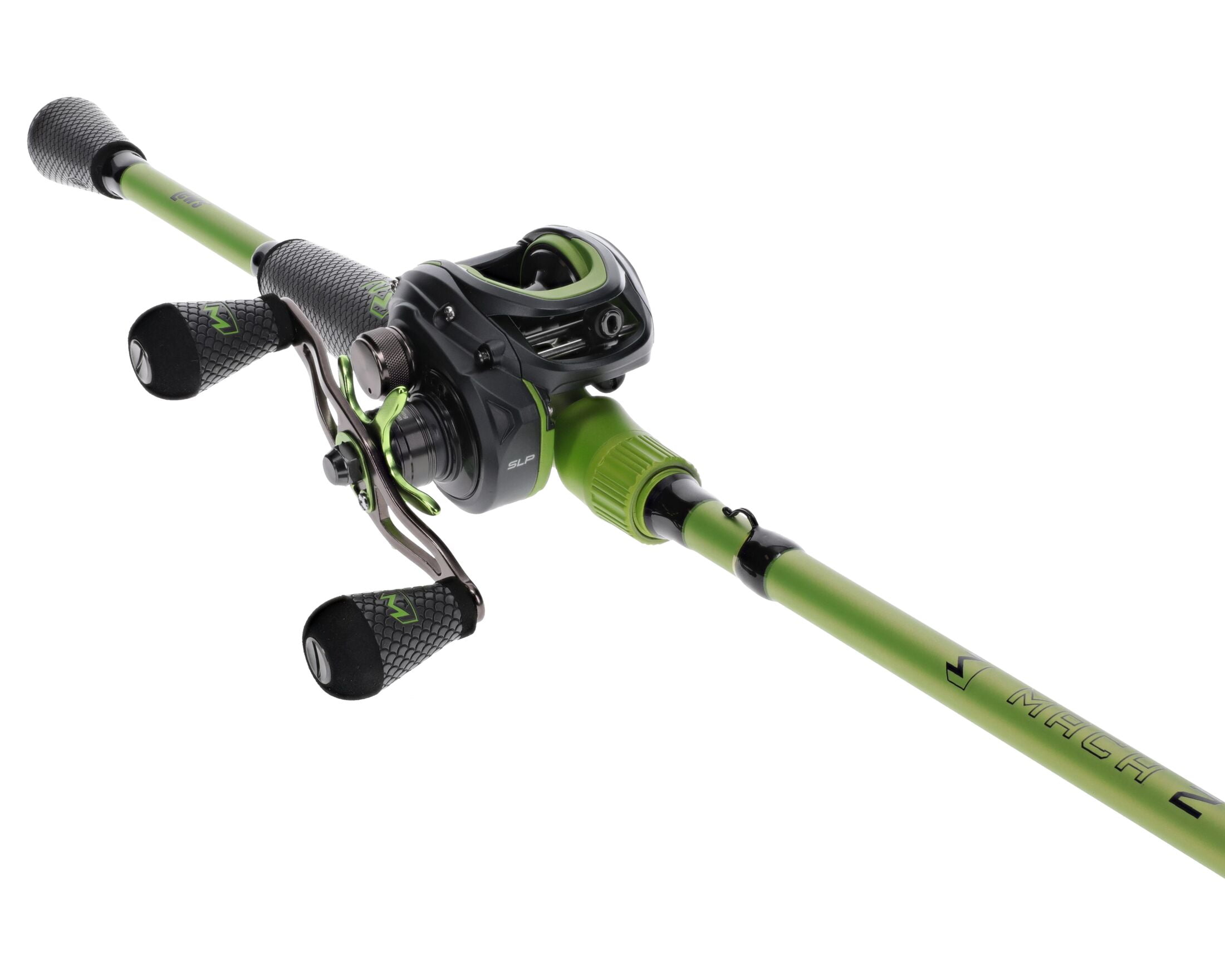 Lew's MACH 2 Baitcast Reel and Fishing Rod Combo, 7-Foot Rod, Right ...