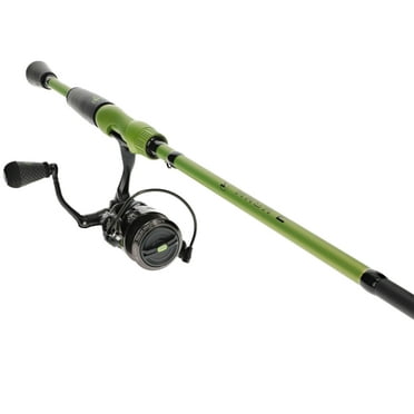 Lew's Mach Smash Baitcast Reel and Fishing Rod Combo, 6-Foot 10-Inch ...