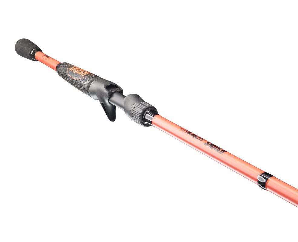 Lew's MACH Smash Casting Fishing Rod, 7-Foot 1-Piece Rod, Medium Power ...