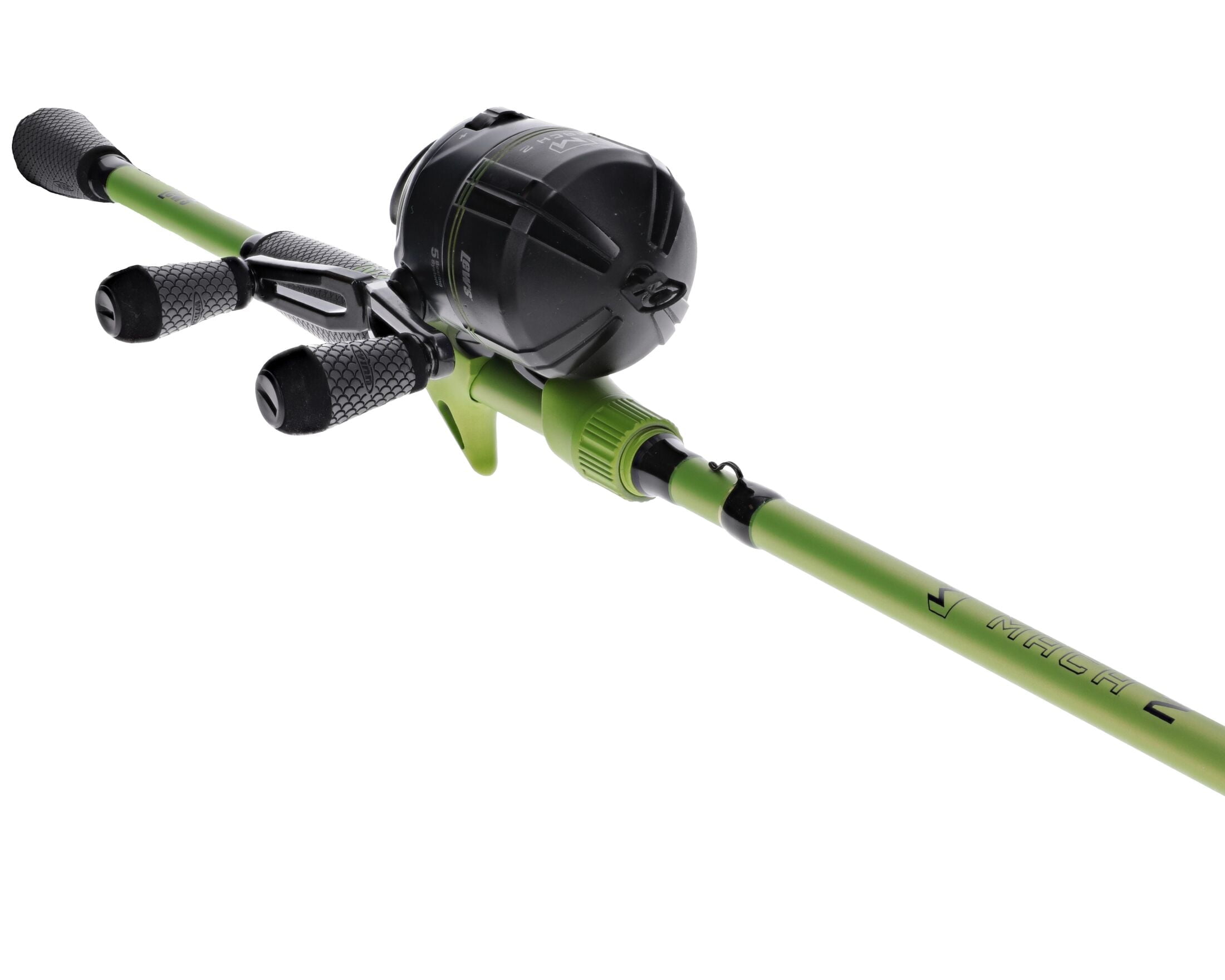 Lew's Mach 2 Spincast Reel and Fishing Rod Combo, 6-Foot 9-Inch 1-Piece ...