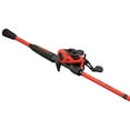 Lew's Mach Smash Baitcast Reel and Fishing Rod Combo, 6-Foot 10-Inch ...