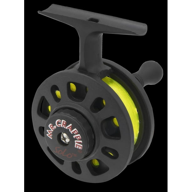 Lew's Mr Crappie Solo Crappie Jigging Reel in Clam, Premium 2 Bearing ...