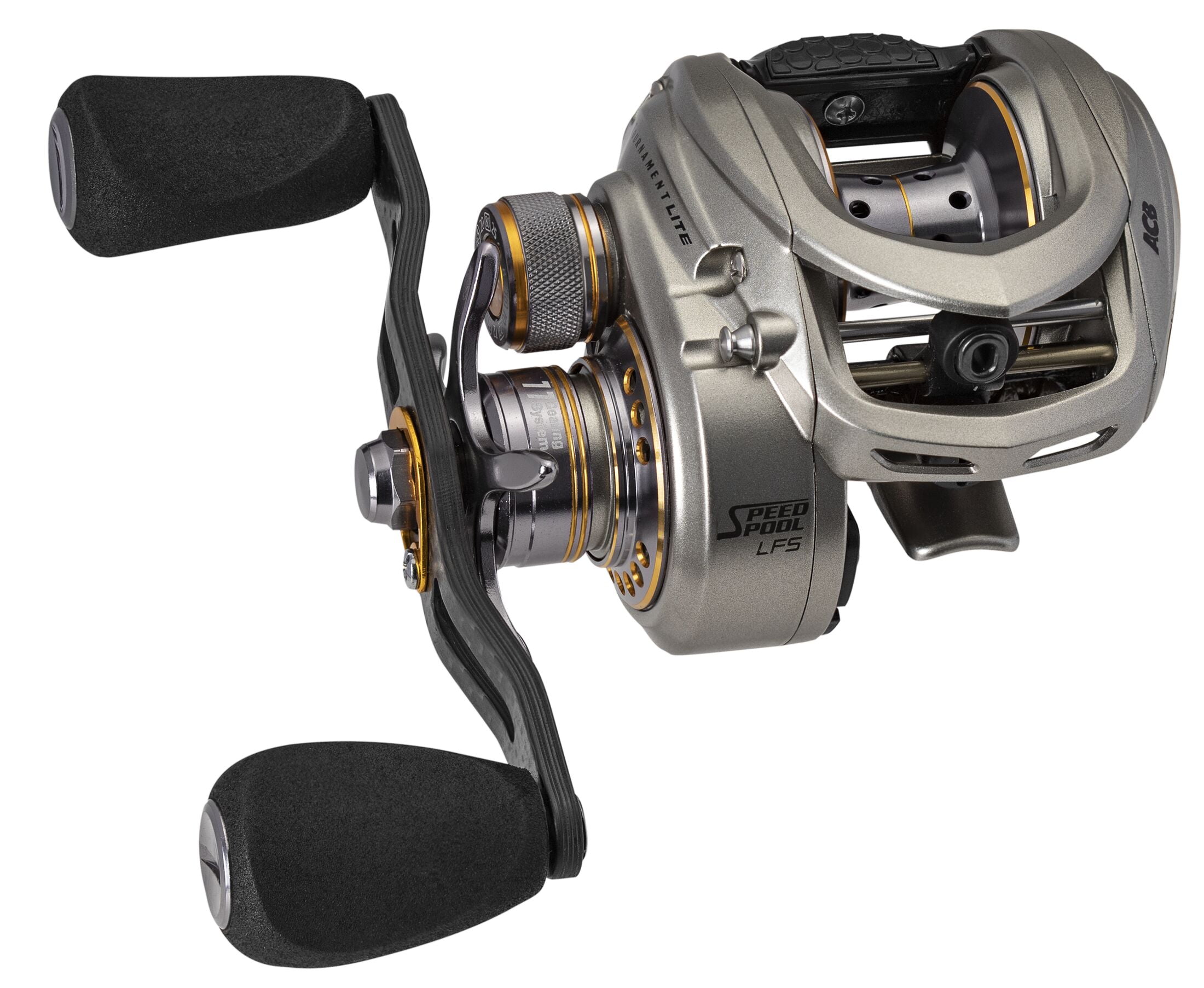 Lew's Tournament Lite LFS Baitcast Fishing Reel, 7.5:1 Gear Ratio ...