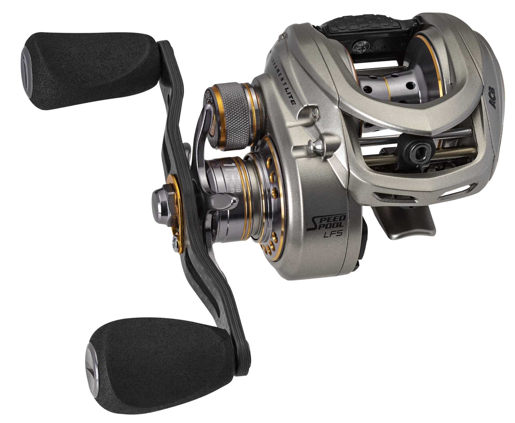 Lew's Tournament Lite LFS Baitcast Fishing Reel, Left-Hand Retrieve ...