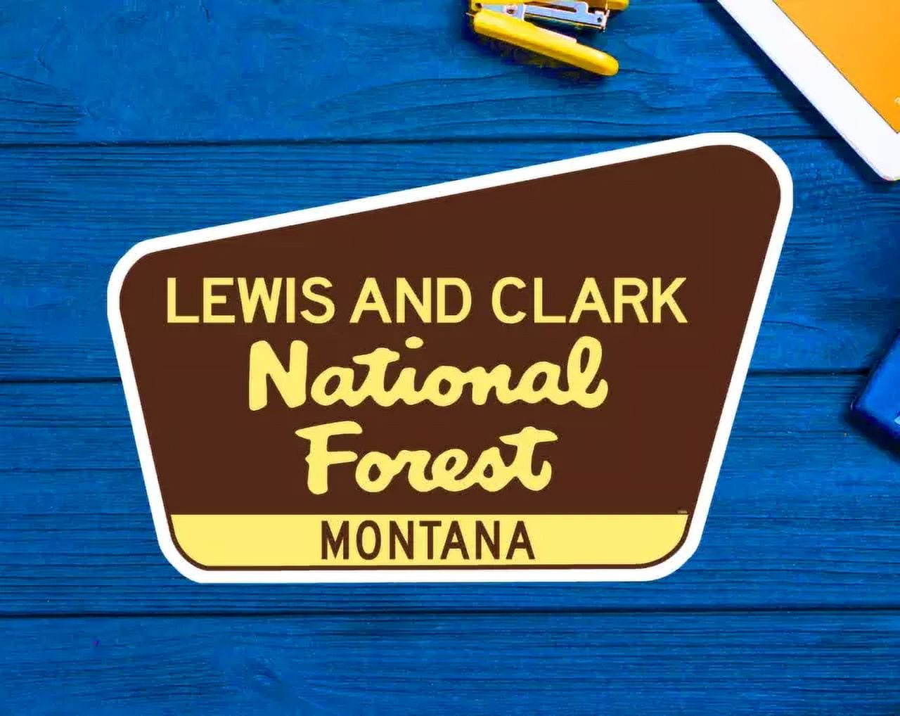 Lewis And Clark National Forest Decal Sticker Montana Park Sticker ...