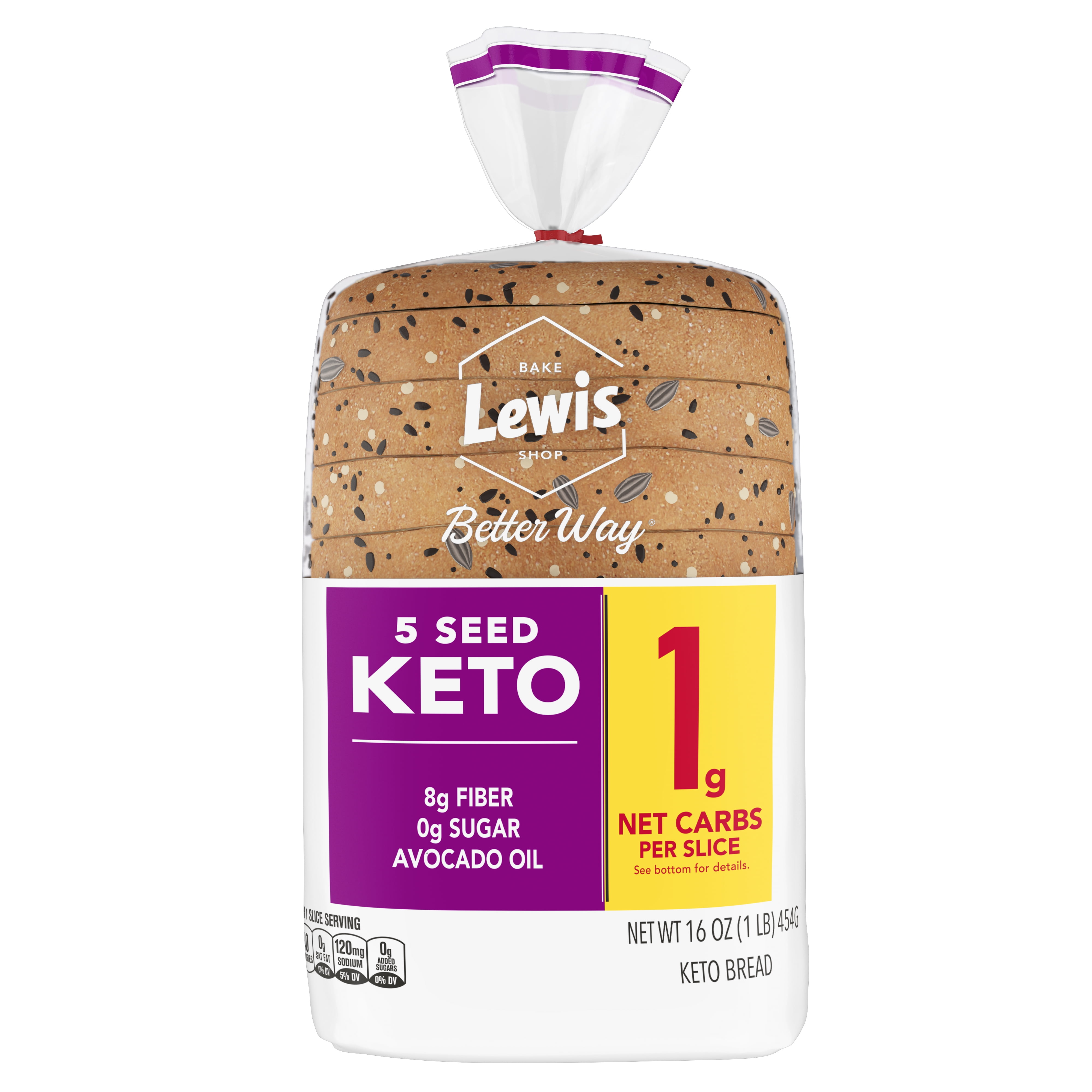 Lewis Bake Shop Keto Bread | Buns supplies for retail - Walmart ...
