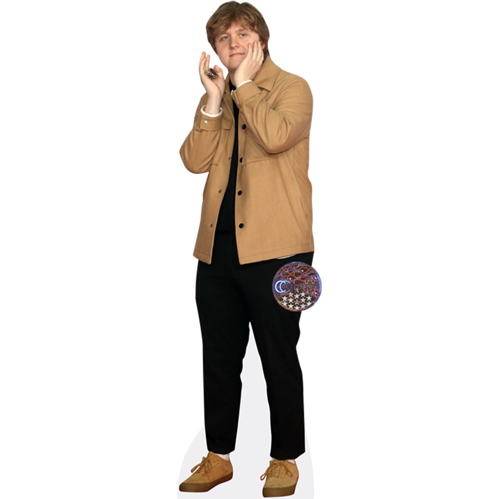 Lewis Capaldi (Brown Jacket) Lifesize Cardboard Cutout Standee ...