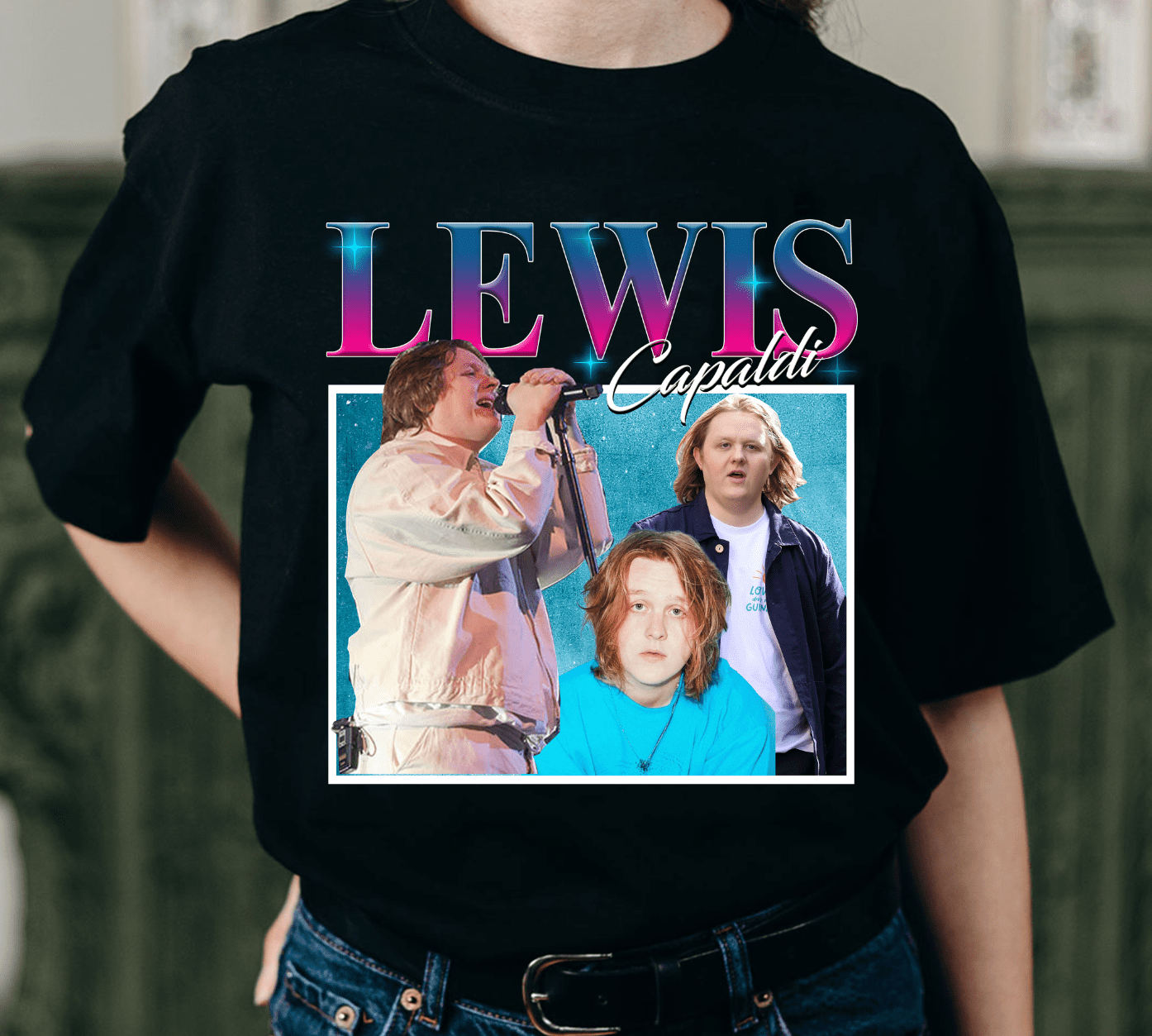 Lewis Capaldi Homage T-Shirt, Lewis Capaldi Shirt, Someone You Loved ...