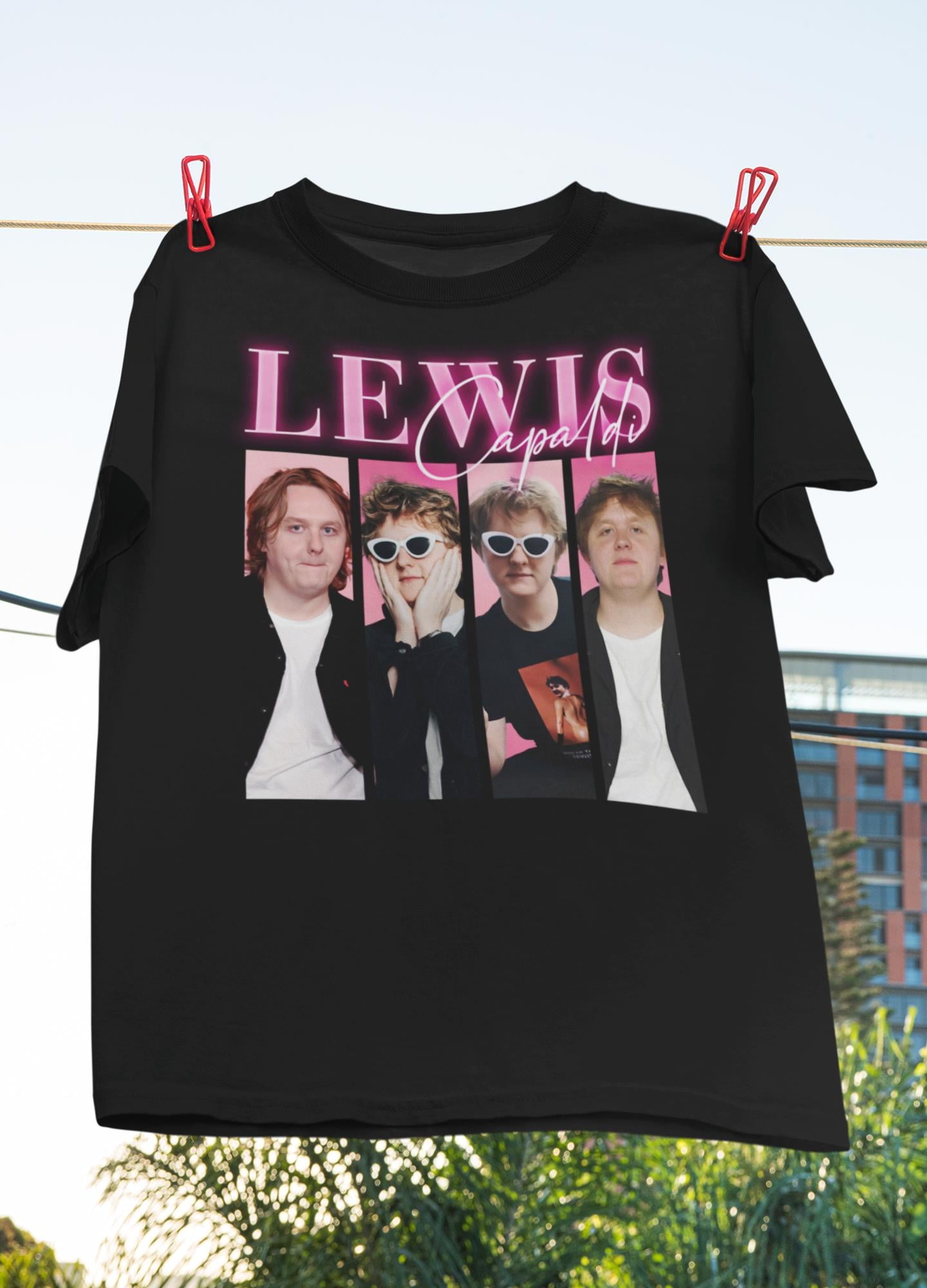 Lewis Capaldi Tour Vintage T-Shirt, Lewis Capaldi Shirt, Funny Y2K ...
