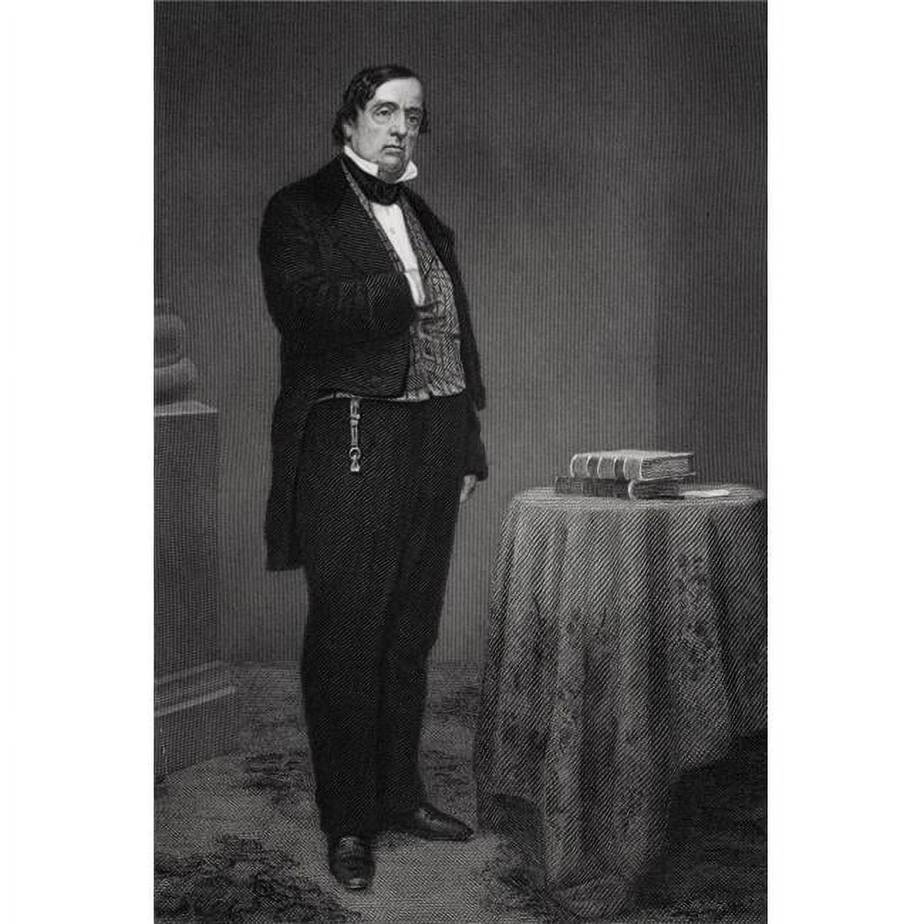 Lewis Cass 1782 To 1866 American Army Officer In War of 1812 & Public ...