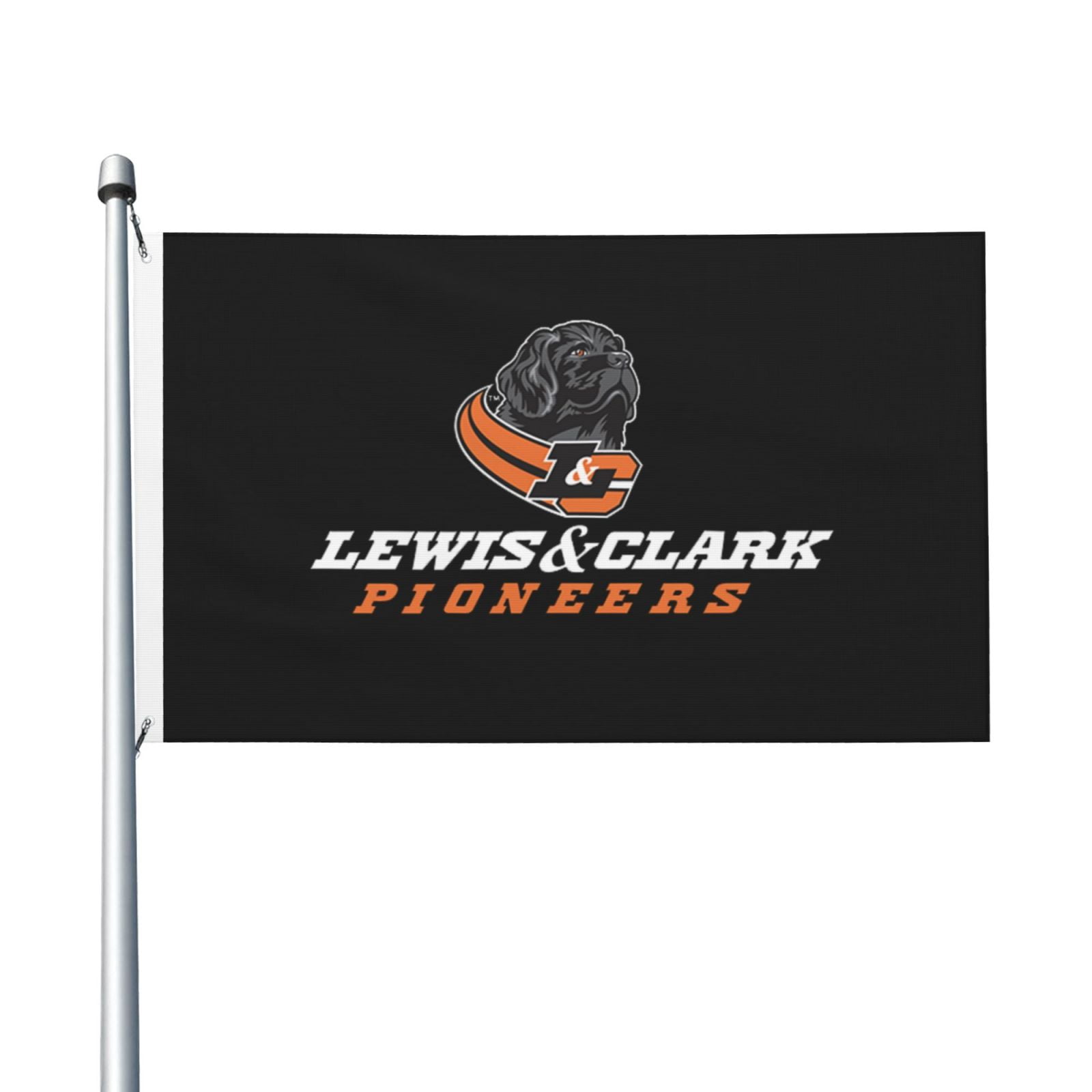 Lewis Clark College Logo 3x5 Ft Flag Double Sided Indoor Outdoor Double ...