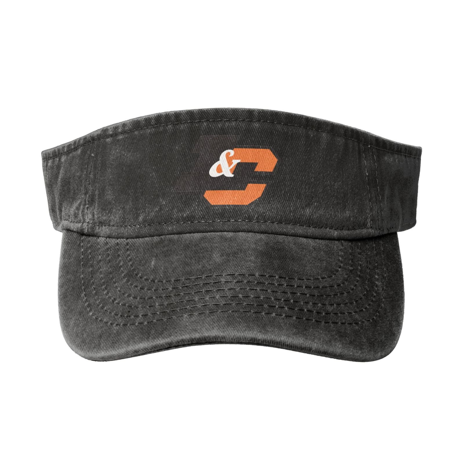 Lewis Clark College Logo Washed Cowboy Empty Top Baseball Sun Cap ...