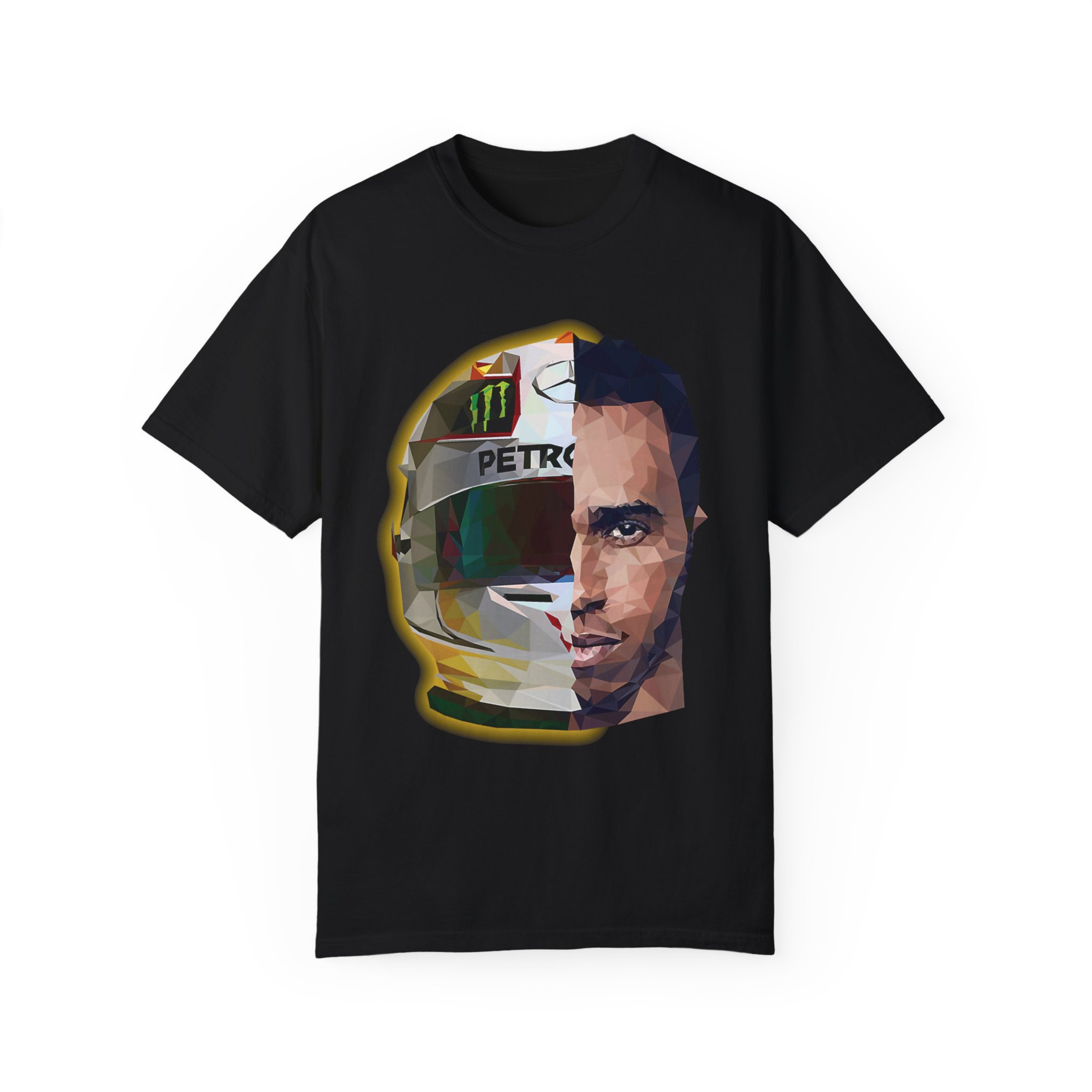 Lewis Hamilton 2-face" Bootleg Graphic Tee" - Walmart.com