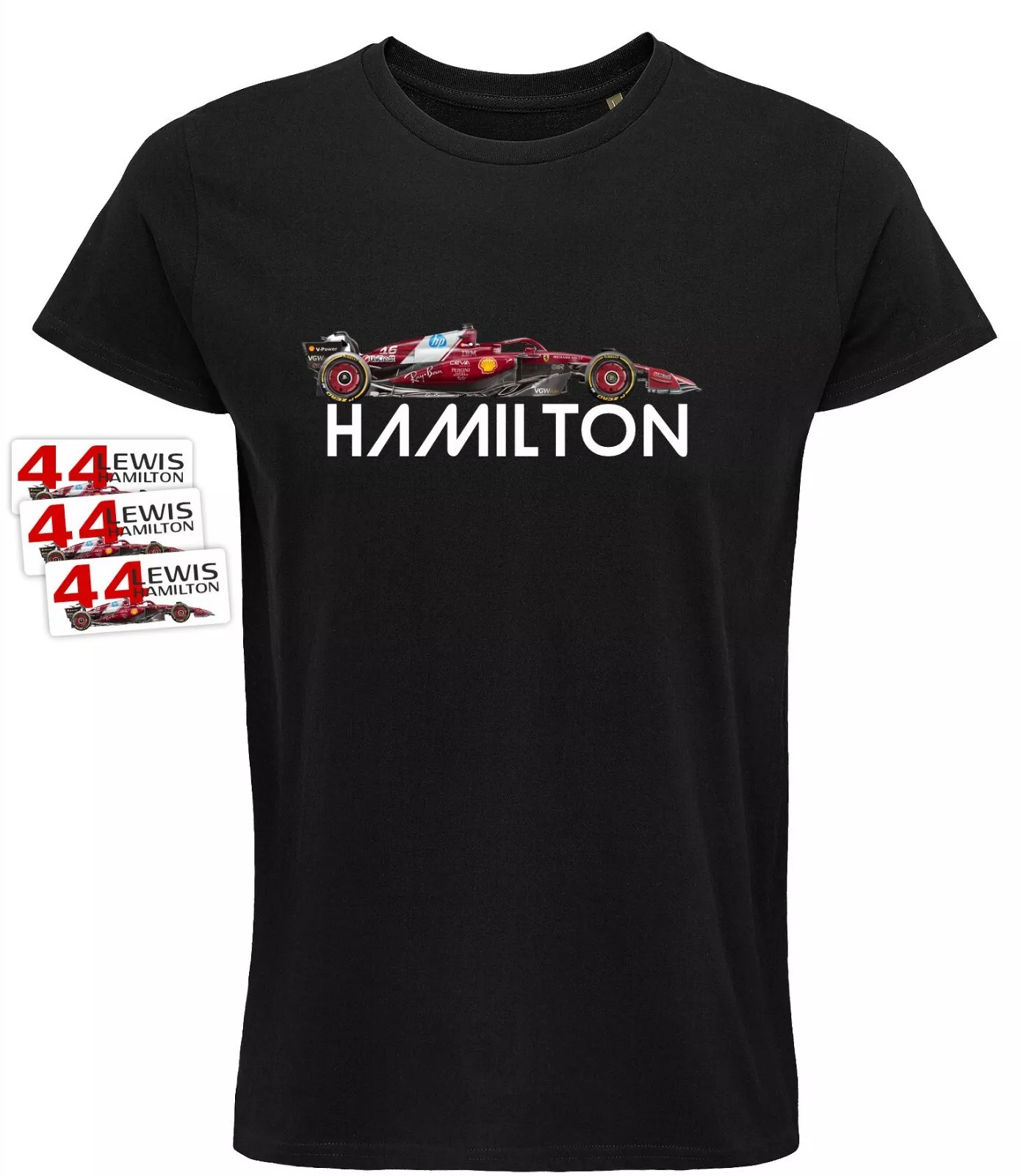 Lewis Hamilton 2025 F1 Formula One T-Shirt , - Walmart.com