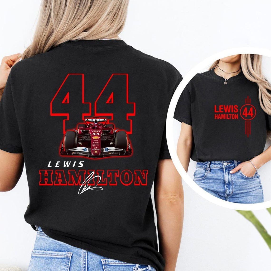 Lewis &Hamilton 2025 Formula One shirt, Lewis &Hamilton Shirt - Walmart.com