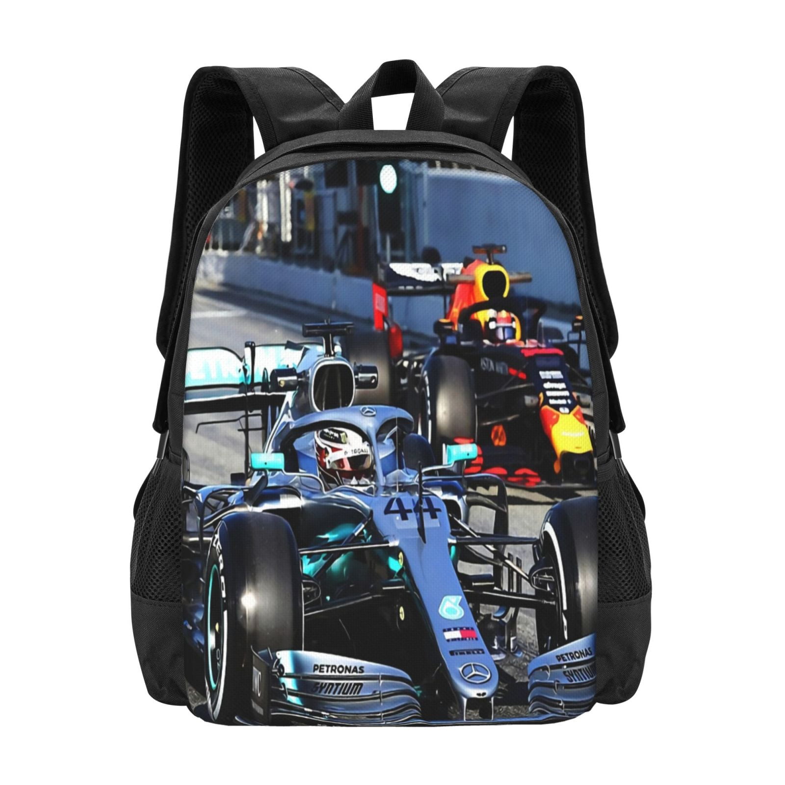 Lewis Hamilton And Max Verstappen Racing During The 2019 F1 Season ...