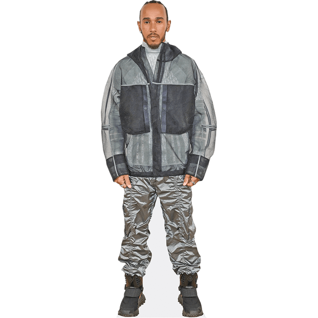 Lewis Hamilton (Coat) Lifesize Cardboard Cutout Standee - Walmart.com