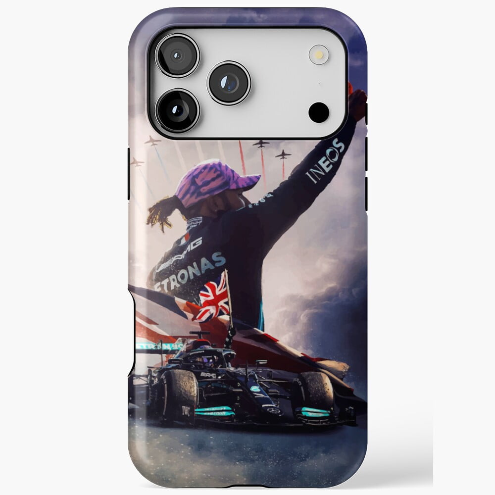Lewis Hamilton F1 Glory Art iPhone Case 17 through 11 Pro Max - Walmart.com