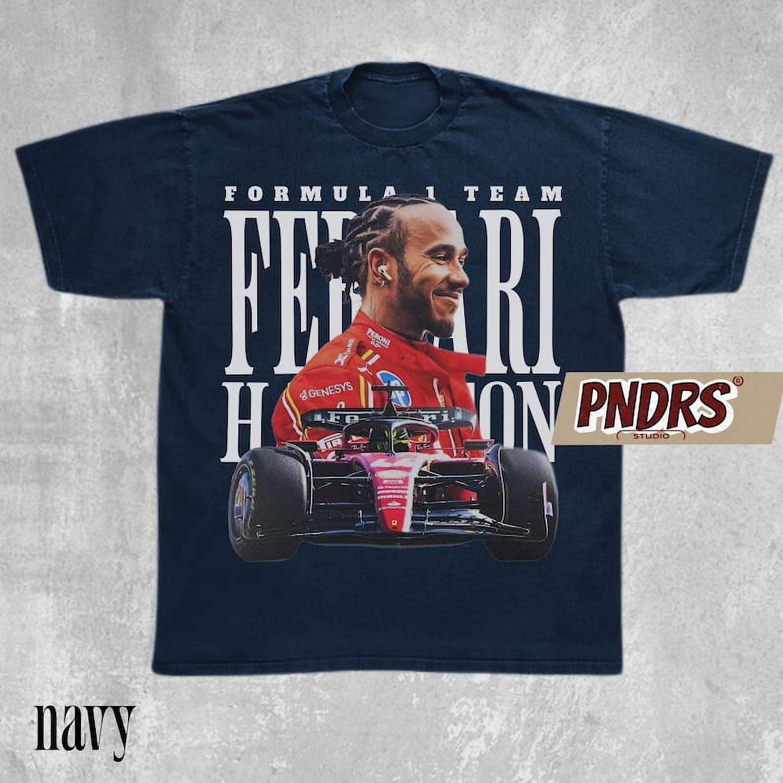 Lewis Hamilton Formula One T-Shirt, Hamilton Ferrari Graphic Shirt ...