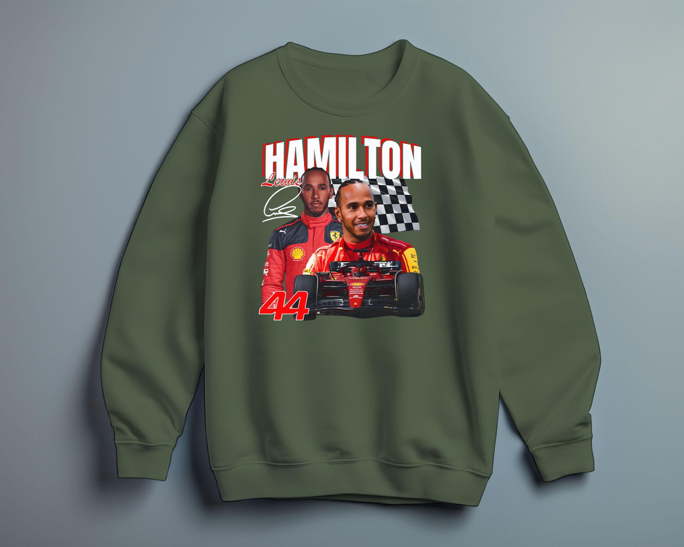 Lewis Hamilton Inspired Retro 90s Vintage Style Unisex T-Shirt Formula ...