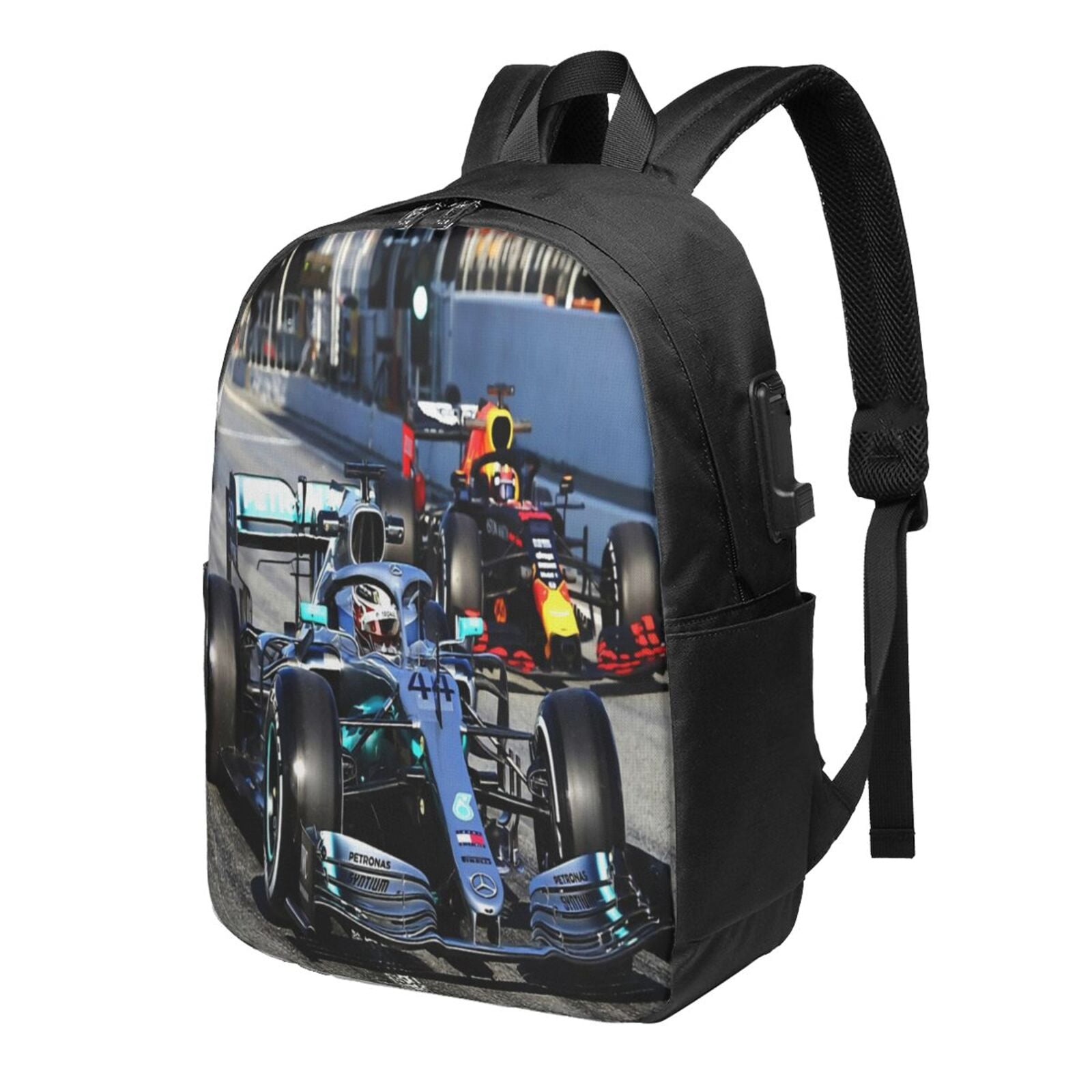 Lewis Hamilton And Max Verstappen Racing During The 2019 F1 Season ...