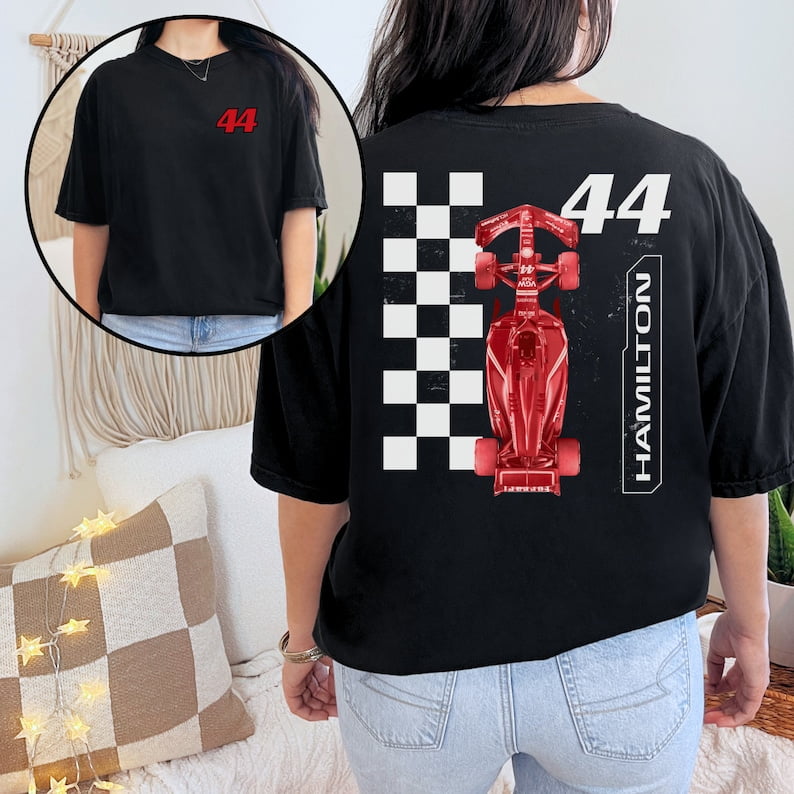 Lewis Hamilton Shirt Lewis Hamilton Ferrari Shirt Lewis Hamilton ...