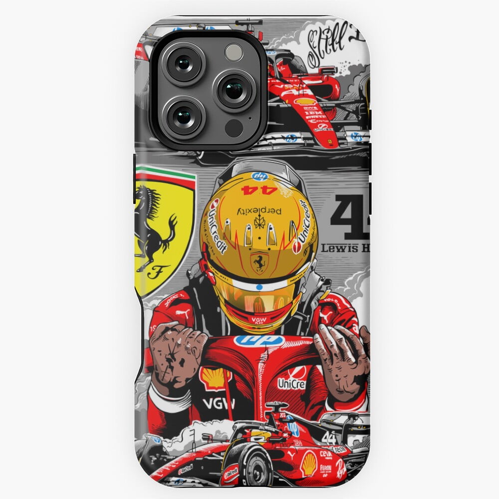 Lewis Hamilton Silverstone Phone Case for iPhone 16 15 14 13 12 11 Pro ...