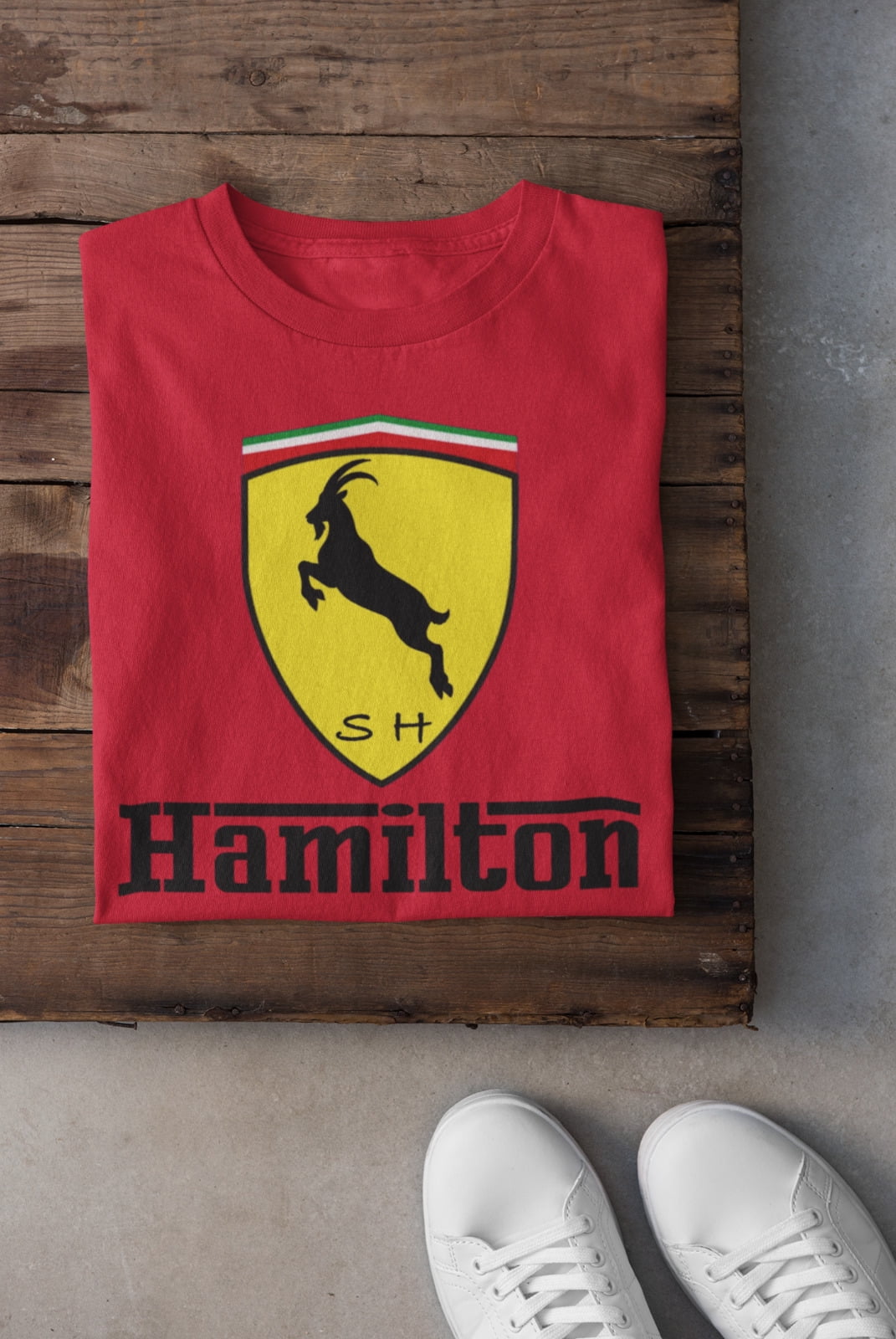 Lewis Hamilton T-Shirt, Racing Team Shirt, F1 Racing ,Ferrari F1 ...