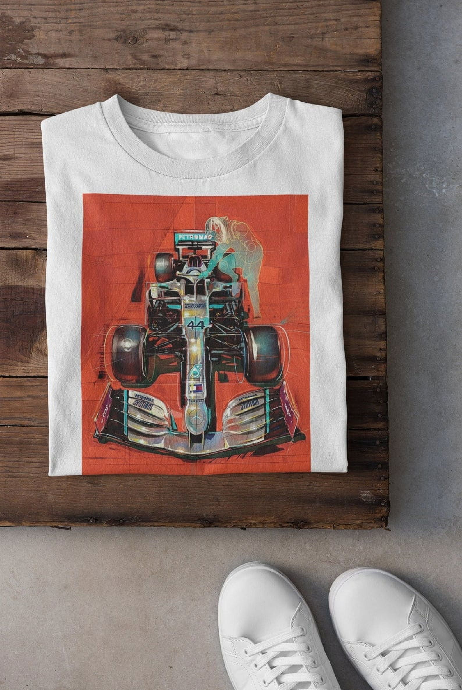 Lewis Hamilton T-shirt,Racing Teams ,HAM44 ,Car Race Shirt, Automobile ...