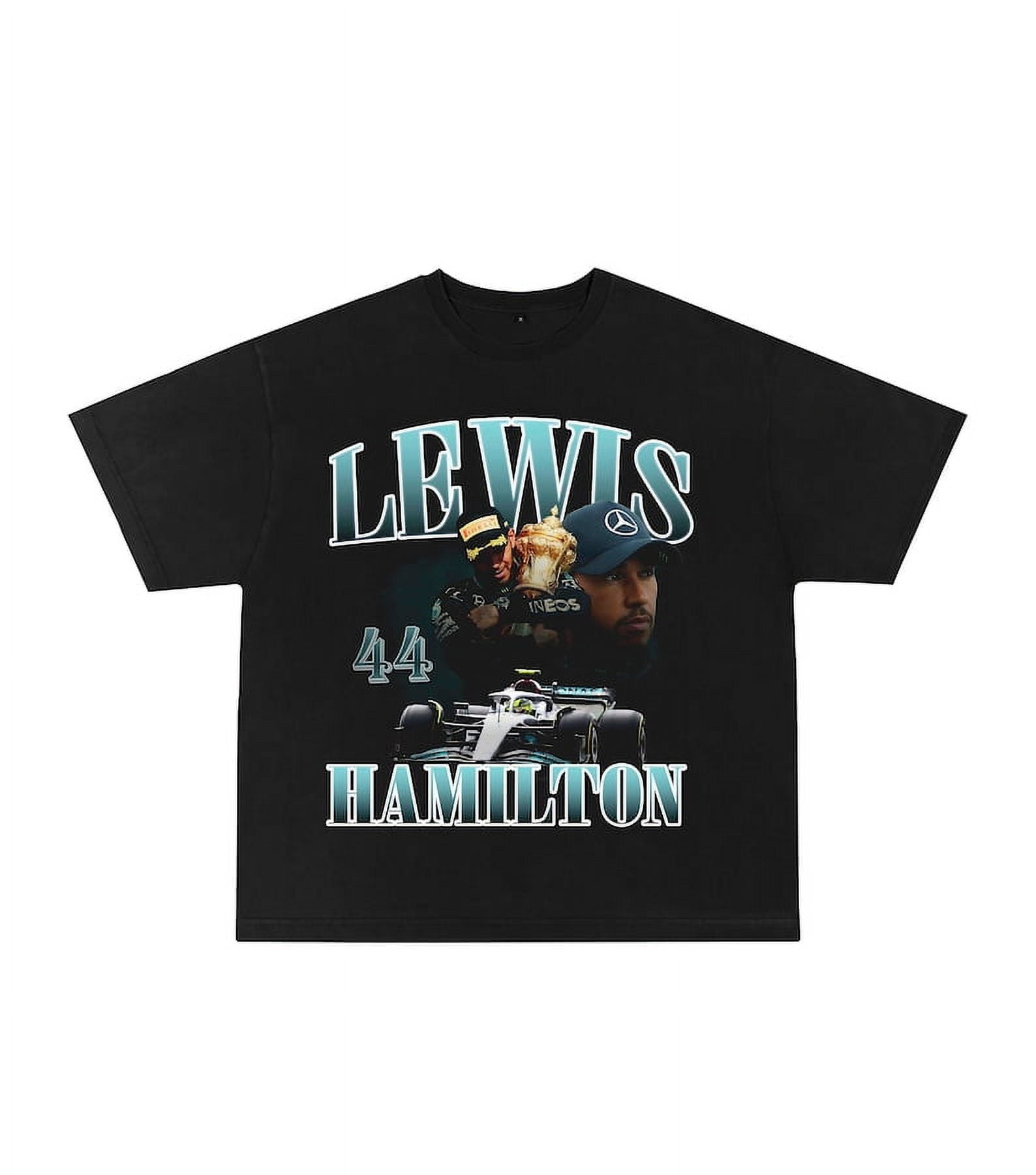Lewis Hamilton Vintage Racing T-Shirt, Formula 1 Champion Graphic Tee ...