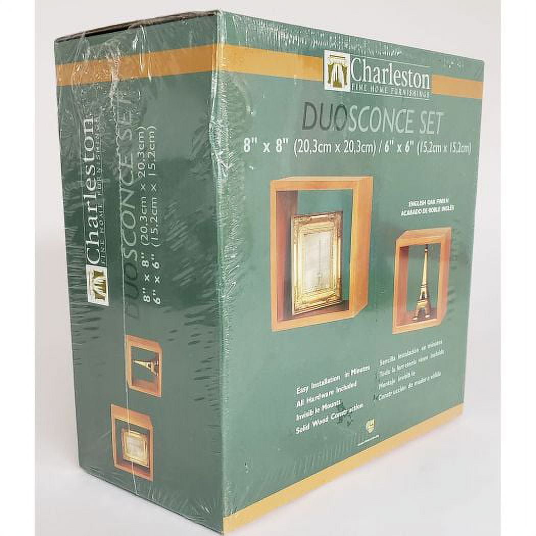 Lewis Hyman Inc Floating Box Shelves - Square Cube Wall Decor Hanging ...