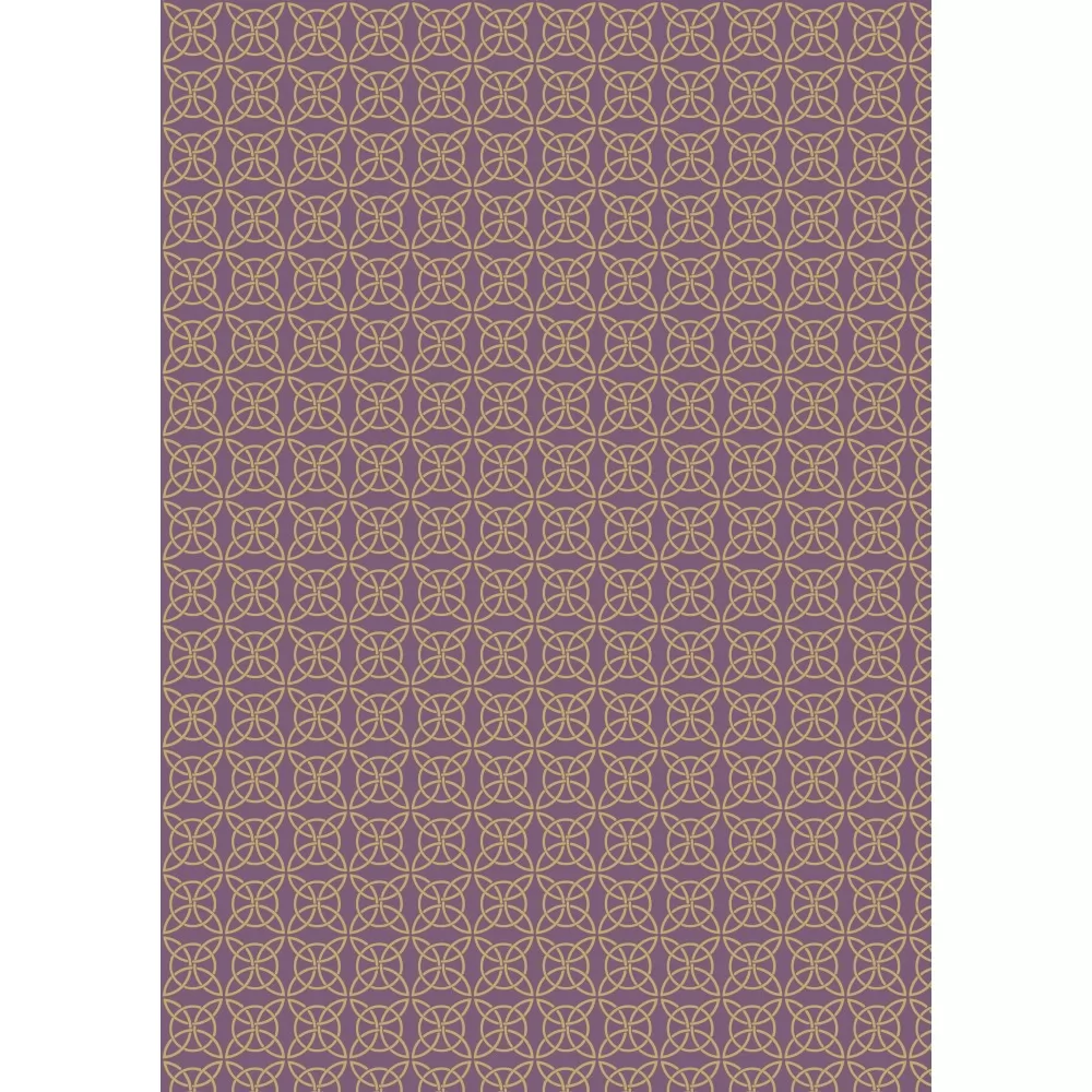 Lewis & Irene Celtic Knots Heather with Gold Metallic 100% Cotton ...