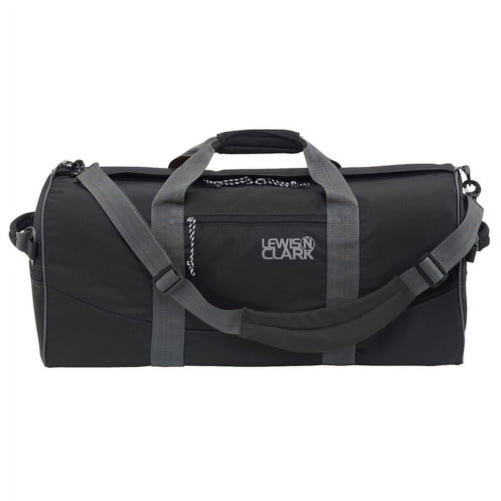 YCS 4014679 14 x 30 in. Lewis N Clark Duffel Bag, Black - Walmart.com