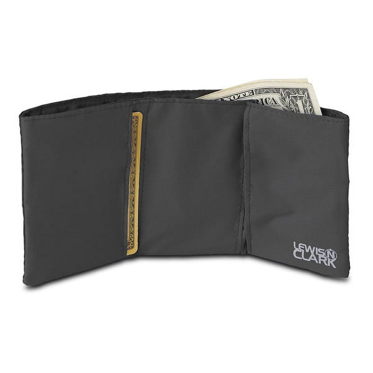 Lewis N Clark Featherlight RFID Tri-Fold Wallet - Walmart.com