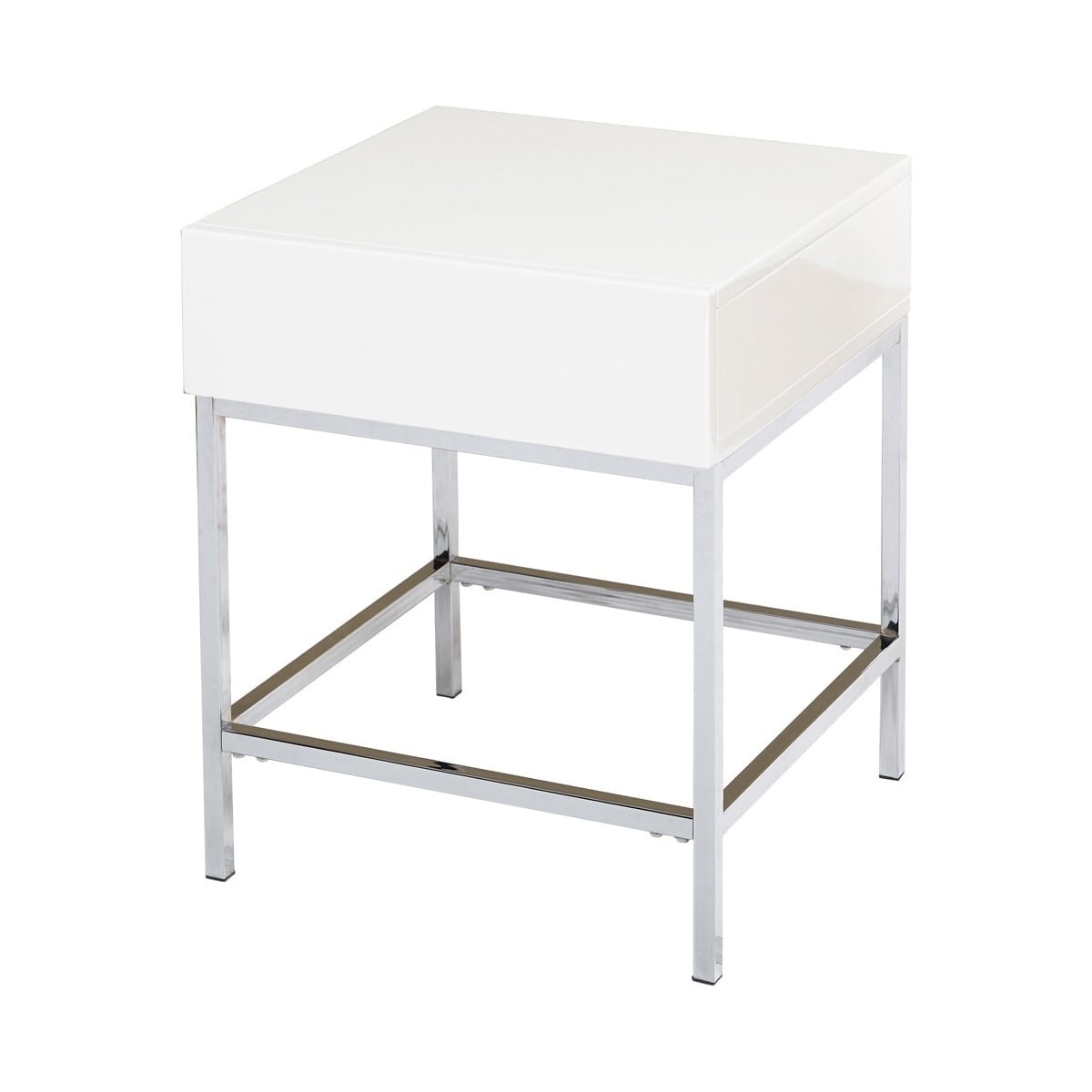 Simple Living Lewis Occasional End Table - White - Walmart.com