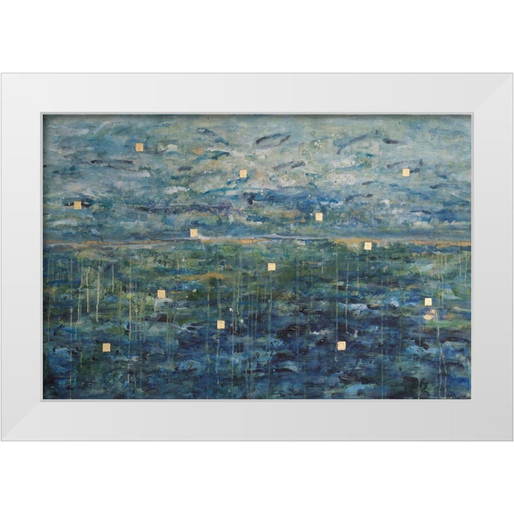 Lewis, Sharalee 24x17 White Modern Wood Framed Museum Art Print Titled ...