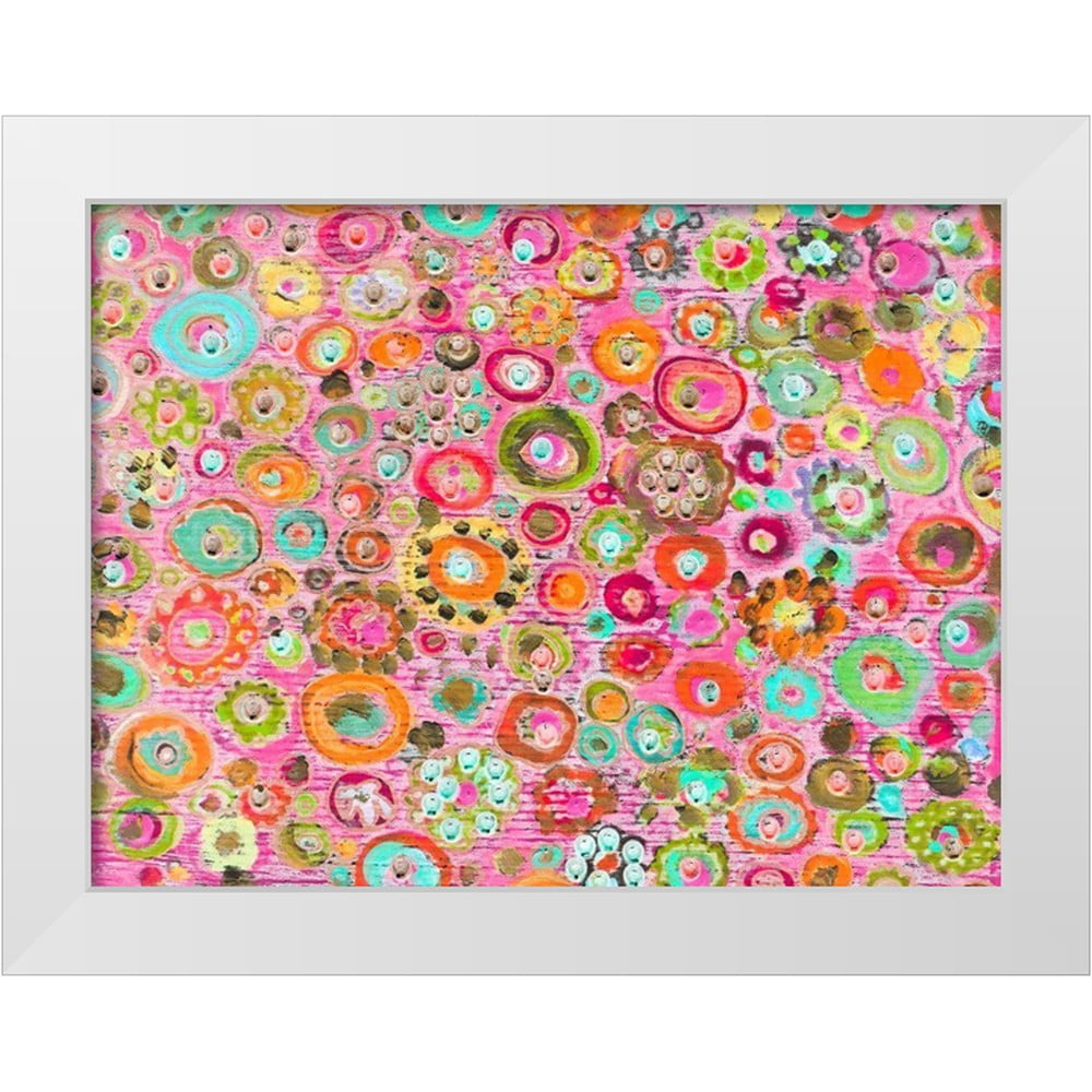 Lewis, Sharalee 32x25 White Modern Wood Framed Museum Art Print Titled ...