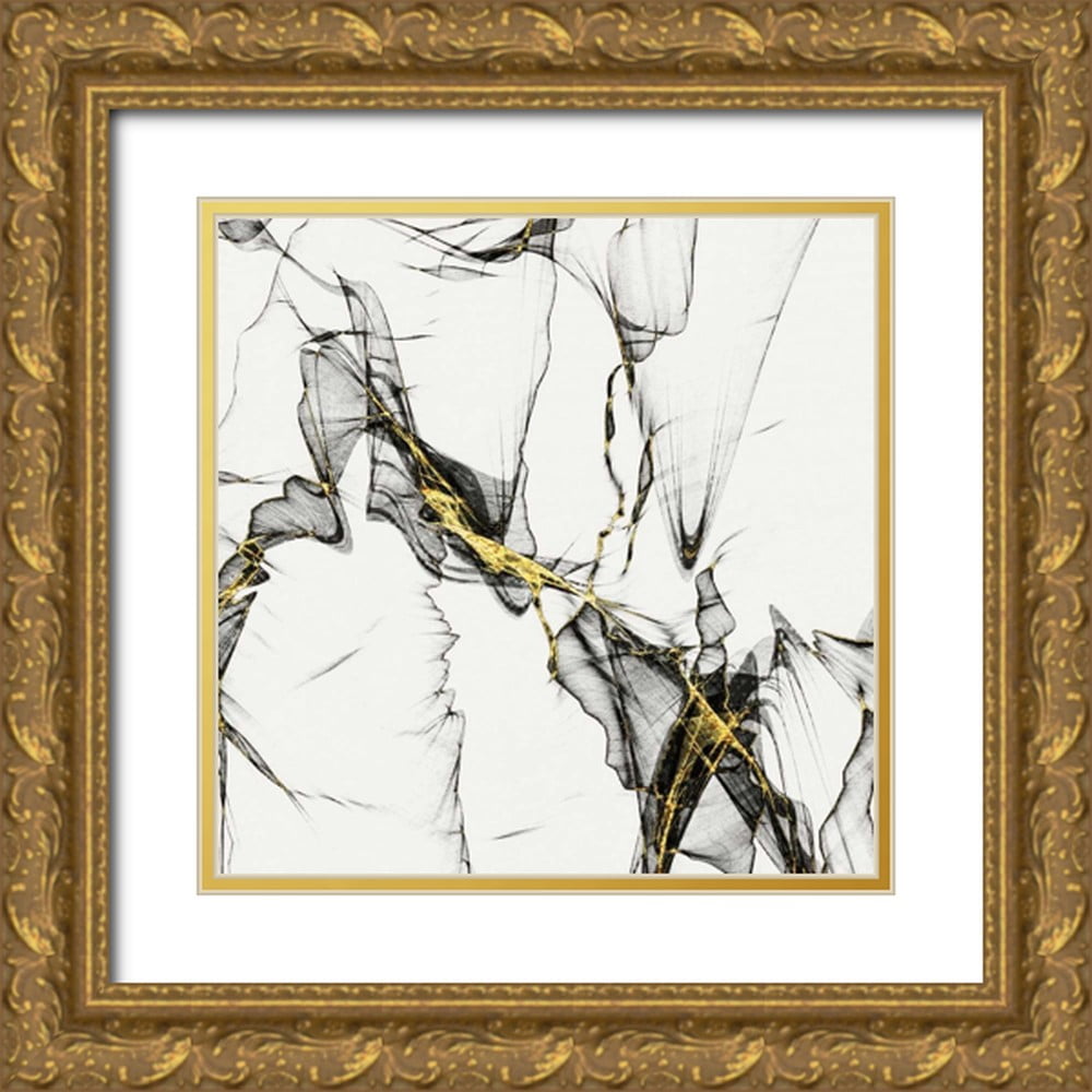 Lewis, Sheldon 12x12 Gold Ornate Wood Framed with Double Matting Museum ...