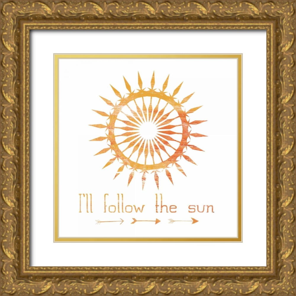 Lewis, Sheldon 12x12 Gold Ornate Wood Framed with Double Matting Museum ...