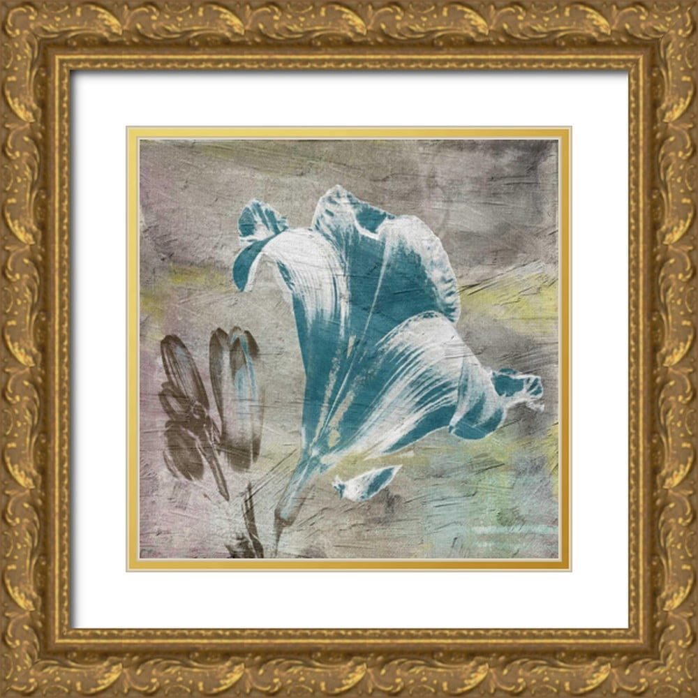 Lewis, Sheldon 12x12 Gold Ornate Wood Framed with Double Matting Museum ...