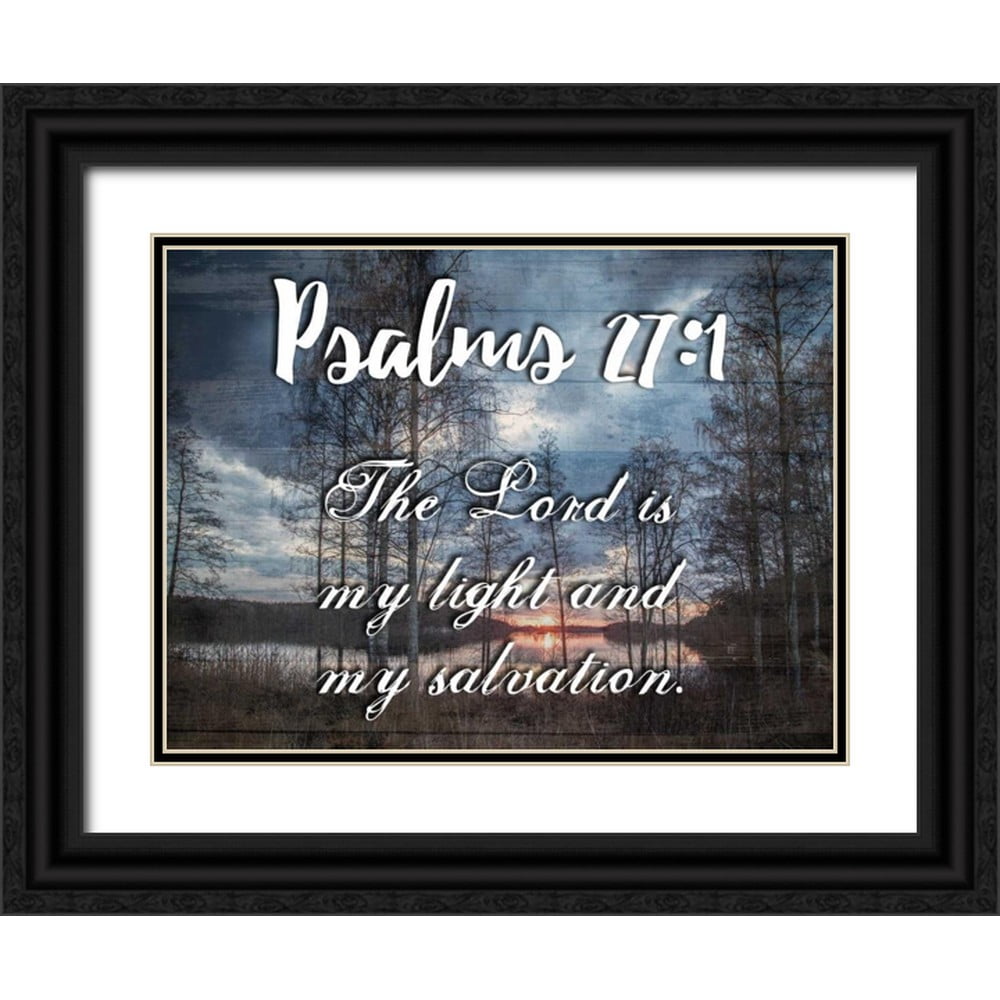 Lewis, Sheldon 14x12 Black Ornate Wood Framed with Double Matting ...