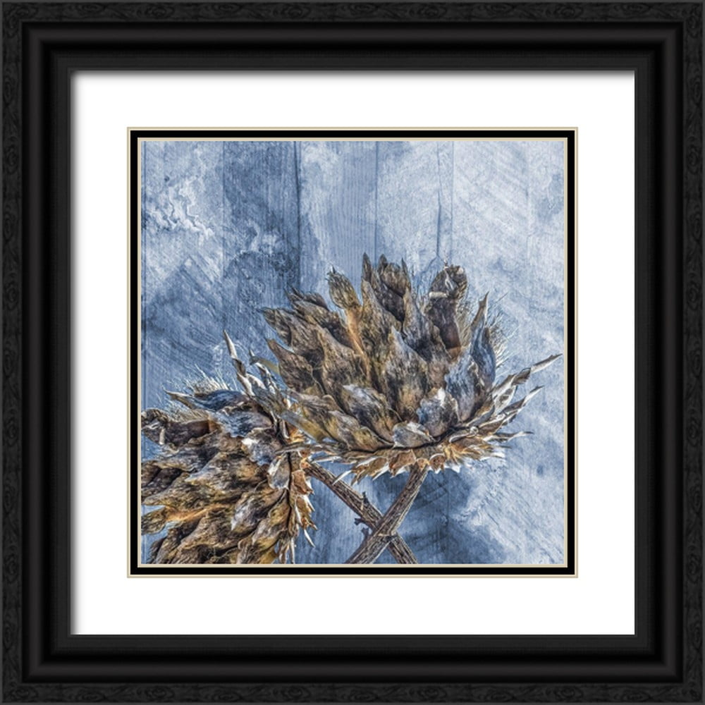 Lewis, Sheldon 15x15 Black Ornate Wood Framed with Double Matting ...