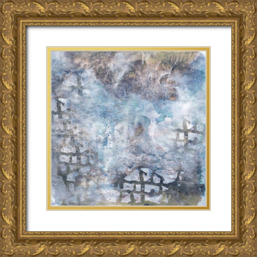 Lewis, Sheldon 15x15 Gold Ornate Wood Framed with Double Matting Museum ...