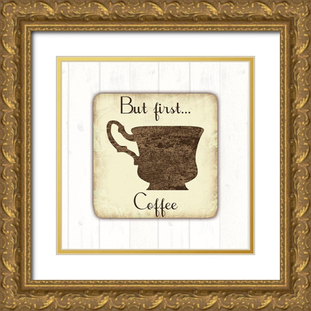 Lewis, Sheldon 15x15 Gold Ornate Wood Framed with Double Matting Museum ...