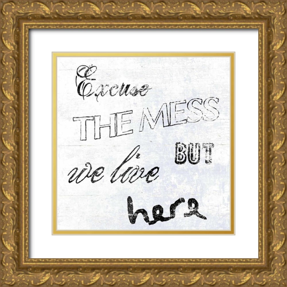 Lewis, Sheldon 15x15 Gold Ornate Wood Framed with Double Matting Museum ...