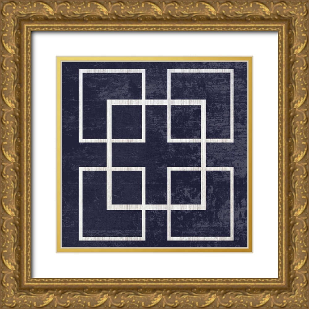 Lewis, Sheldon 15x15 Gold Ornate Wood Framed with Double Matting Museum ...